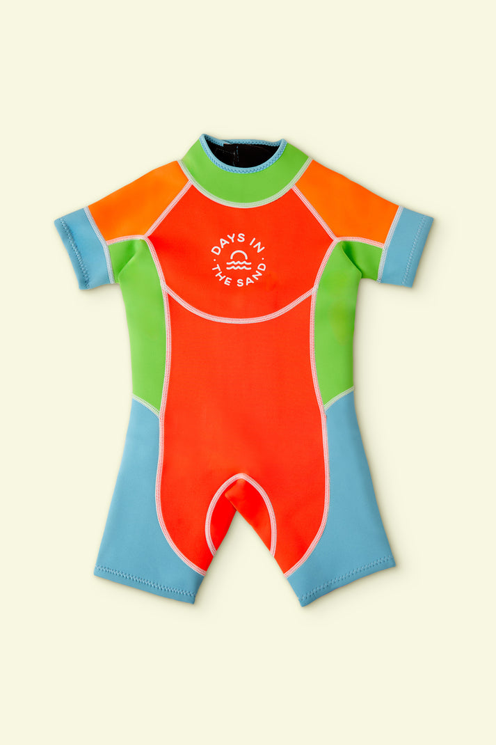 Fluro Fizz - 2mm Springsuit Wetsuit – Days in the Sand
